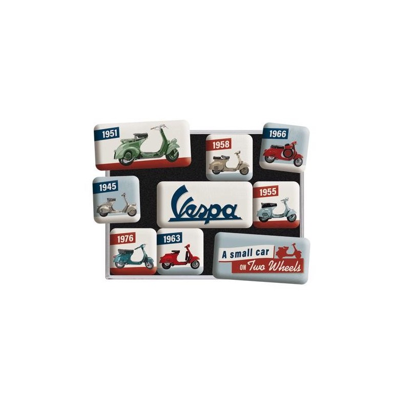 Vespa - Model Chart